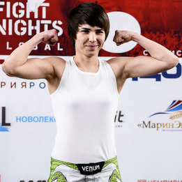 Daria Mikheeva vs. Atyrgul Omurzakova, Fight Nights Global 48 | MMA ...