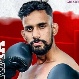 Pawan Kumar Arya vs. Manu Sharma, The Punch Boxing Night 8 | Boxing ...