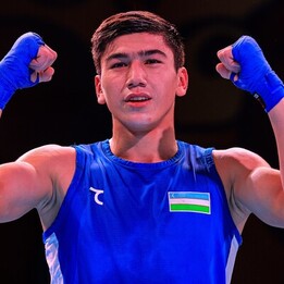 Isaac Okoh vs. Turabek Khabibullaev, World Boxing Cup Brazil 2025 ...