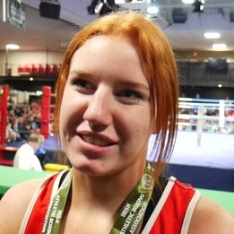 Robyn Kelly vs. Wiktoria Rogalinska, 2023 EUBC U22 European Boxing ...