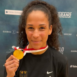 Arundhati Choudhary vs. Leonie Mueller, World Boxing Cup Finals Greater ...