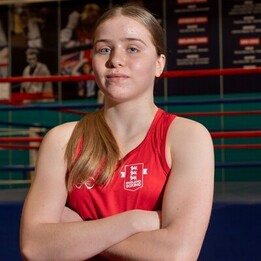 Ruby Cuthbertson vs. Antonova Hristea Ninova, 2025 European Boxing U19 ...