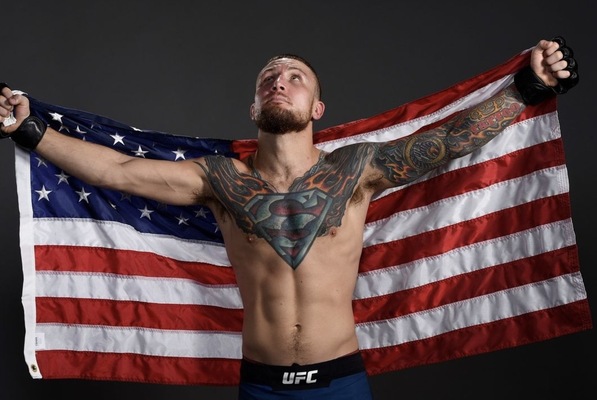 John Peterson Tattoos Scene With Bridge In Circle By John C Peterson