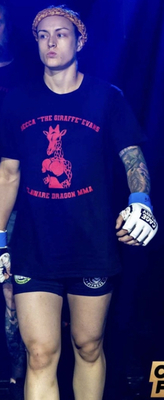 Rebecca Evans ("The Giraffe") | MMA Fighter Page | Tapology
