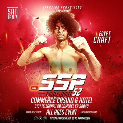 Egypt Craft | MMA Fighter Page | Tapology