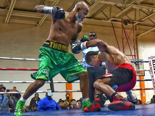 Marlon Thomas ("Trouble Man") | Boxer Page | Tapology