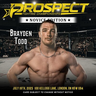 Brayden Todd | MMA Fighter Page | Tapology