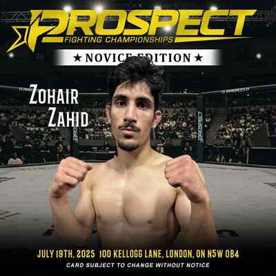 Zohair Zahid | MMA Fighter Page | Tapology