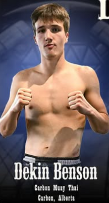 Dekin Benson | MMA Fighter Page | Tapology
