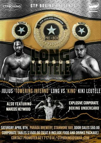 Julius Long vs. Kiki Toa Leutele, Long vs. Leutele | Boxing Bout | Tapology