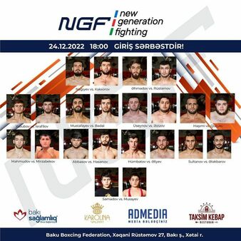 New Generation Fighting 1 | MMA & Kickboxing Event | Tapology