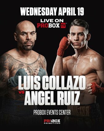 Prince Dzanie vs. Jose Salas, Collazo vs. Ruiz | Boxing Bout | Tapology