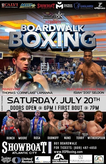 Robert Terry vs. Bryan Goldsby, Boardwalk Boxing | Boxing Bout | Tapology