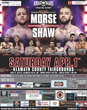 Arena Wars Fighting Series | MMA & Kickboxing Event | Tapology