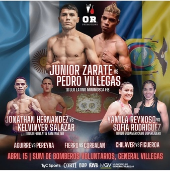 Yamila Esther Reynoso vs. Sofia Rodriguez, Zarate vs. Villegas | Boxing ...
