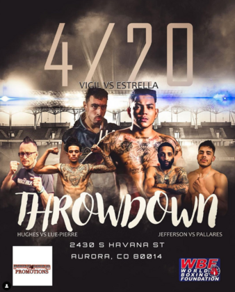 Israel Taylor vs. Will Fauth, 420 Throwdown | Boxing Bout | Tapology