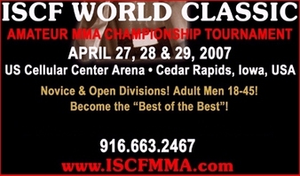 Tom Aaron vs. Patrick Gates, ISCF | MMA Bout | Tapology