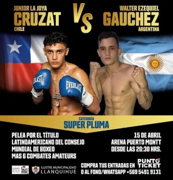 Cruzat vs. Gauchez | Boxing Event | Tapology