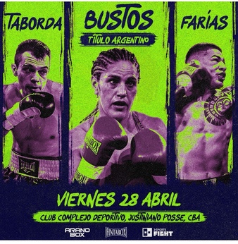 Victoria Noelia Bustos vs. Karen Alaniz II, Bustos vs. Alaniz | Boxing ...