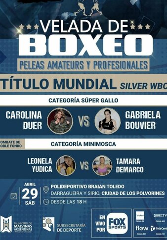 Leonela Yudica vs. Tamara Demarco, Velada de Boxeo | Boxing Bout | Tapology