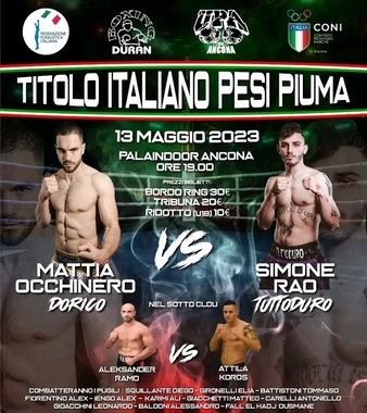 Mattia Occhinero vs. Simone Rao, Occhinero vs. Rao | Boxing Bout | Tapology