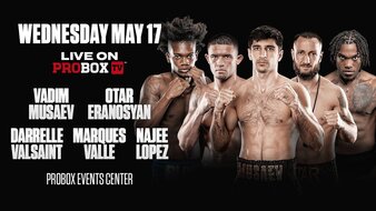 Eranosyan vs. Valencia | Boxing Event | Tapology