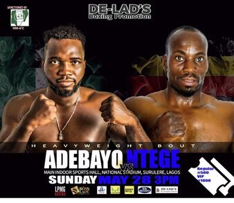 Musa Ntege vs. Solomon Adebayo, Adebayo vs. Ntege | Boxing Bout | Tapology