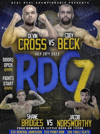Cody Beck vs. Devin Cross, RDC 7 | MMA Bout | Tapology