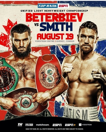 Artur Beterbiev vs. Callum Smith, Beterbiev vs. Smith | Boxing Bout ...