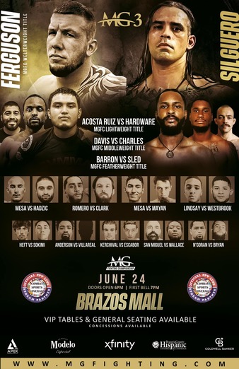 Angel Barron vs. Spencer Sled, MG Fighting Championship 3 | MMA Bout ...