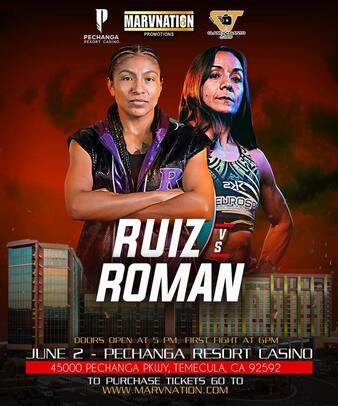 Adelaida Ruiz vs. Maria Cecilia Roman, Ruiz vs. Roman | Boxing Bout ...