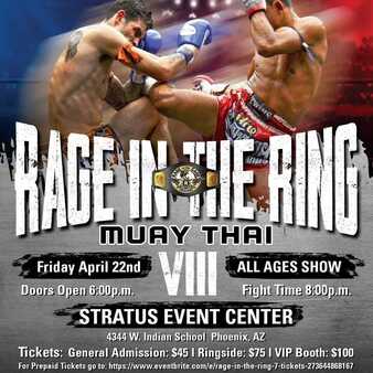 Desean Scroggins vs. Justin Trigg, Rage in the Ring 7 | Muay Thai Bout ...