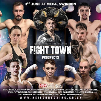Connor Gray vs. Jamie Sampson, Fight Town Swindon | Boxing Bout | Tapology