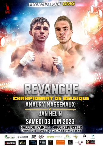 Massenaux vs. Helin 2 | Boxing Event | Tapology
