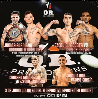 Jonathan Sanchez vs. David Ezequiel Romero, Alanis vs. Martinez ...