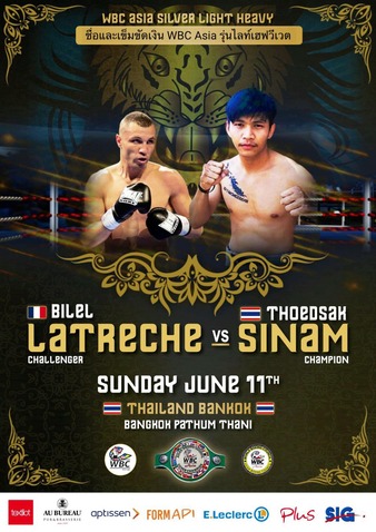 Sinam vs. Latreche | Boxing Event | Tapology