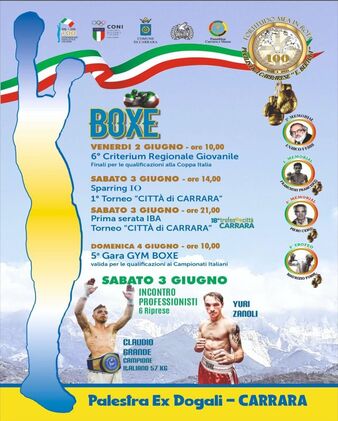 18 Trofeo Città Carrara | Boxing Event | Tapology