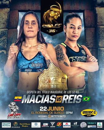 Zeus Papadopulos vs. Marco Ccanto, Inka FC 36 | MMA Bout | Tapology