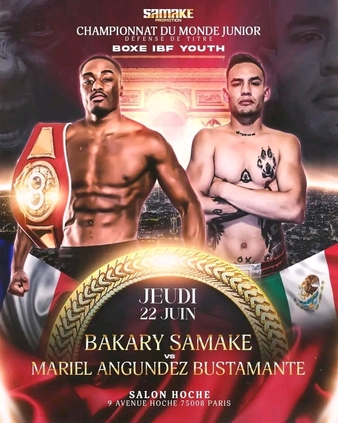 Bakary Samake vs. Mariel Bustamante, Samake vs. Bustamante | Boxing ...