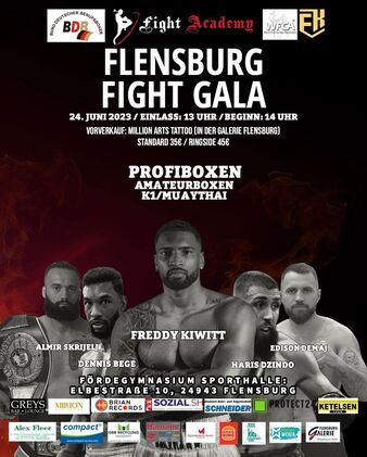 Haris Dzindo vs. Daniel Bazo, Flensburg Fight Gala | Boxing Bout | Tapology