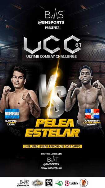 Darwin Luna Ortez vs. Anderson Gomez, UCC 61 | MMA Bout | Tapology