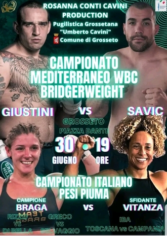 Samuele Greco vs. Fabio Selvaggio, Giustini vs. Savić | Boxing Bout ...