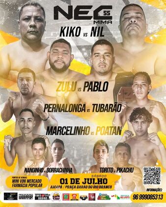 Nil Figueiredo vs. Kiko Castillo, NEC 55 | MMA Bout | Tapology