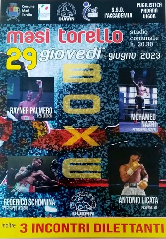 Antonio Licata vs. Sebastijan Šaćiri, Boxe Night | Boxing Bout | Tapology