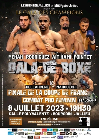 Marine Beauchamp vs. Marija Zivkovic, Le Gala des Champions | Boxing ...