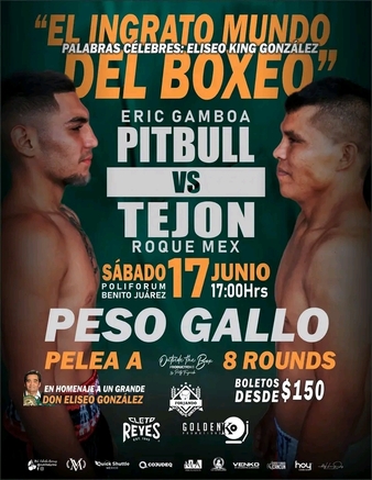 El Ingrato Mundo Del Boxeo | Boxing Event | Tapology
