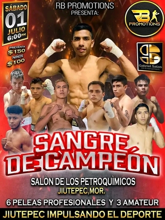 Jesus Perez Sanchez vs. Axel Aguilar, Sangre de Campeón | Boxing Bout ...