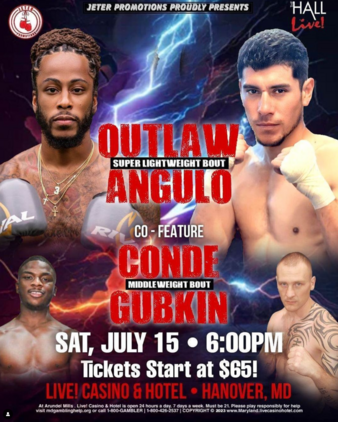 Gerry Robinson vs. Ronald Thomas, Outlaw vs. Angulo | Boxing Bout ...