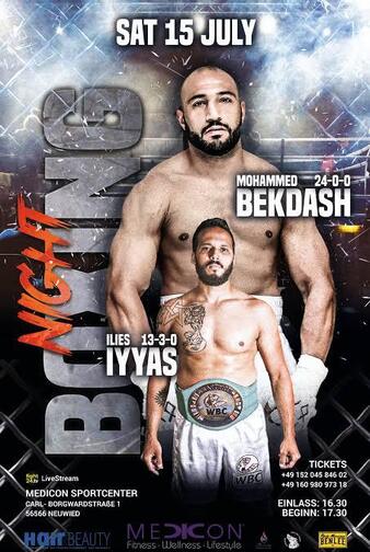 Mohammed Bekdash vs. Deniz Altz, Boxing Night Neuwied | Boxing Bout ...