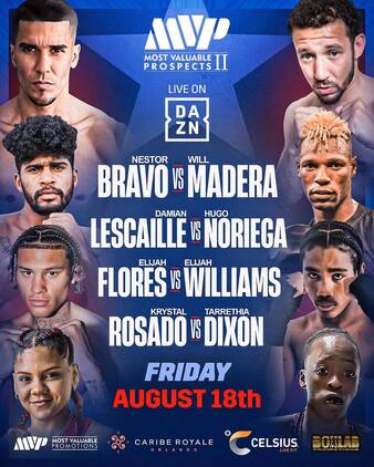 Most Valuable Prospects II | Boxing Event | Tapology